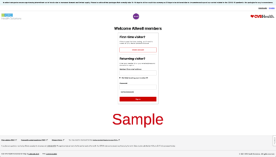 Allwell Medicare CVS OTC Login | www.cvs.com/otchs/allwell