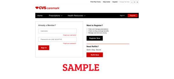 CVS Caremark | Start Now | Register Online