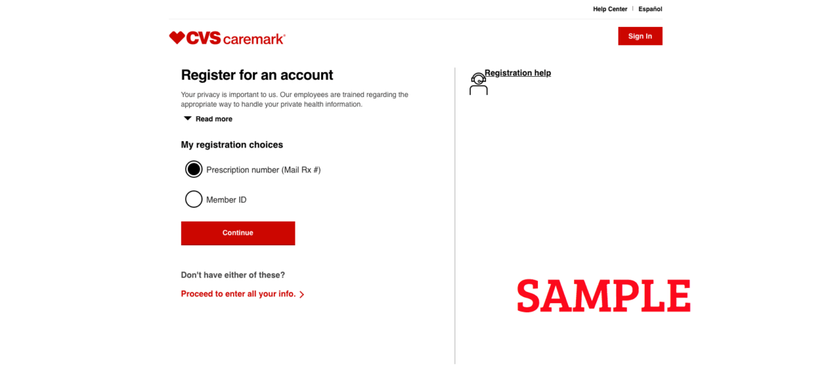 CVS Caremark | Start Now | Register Online