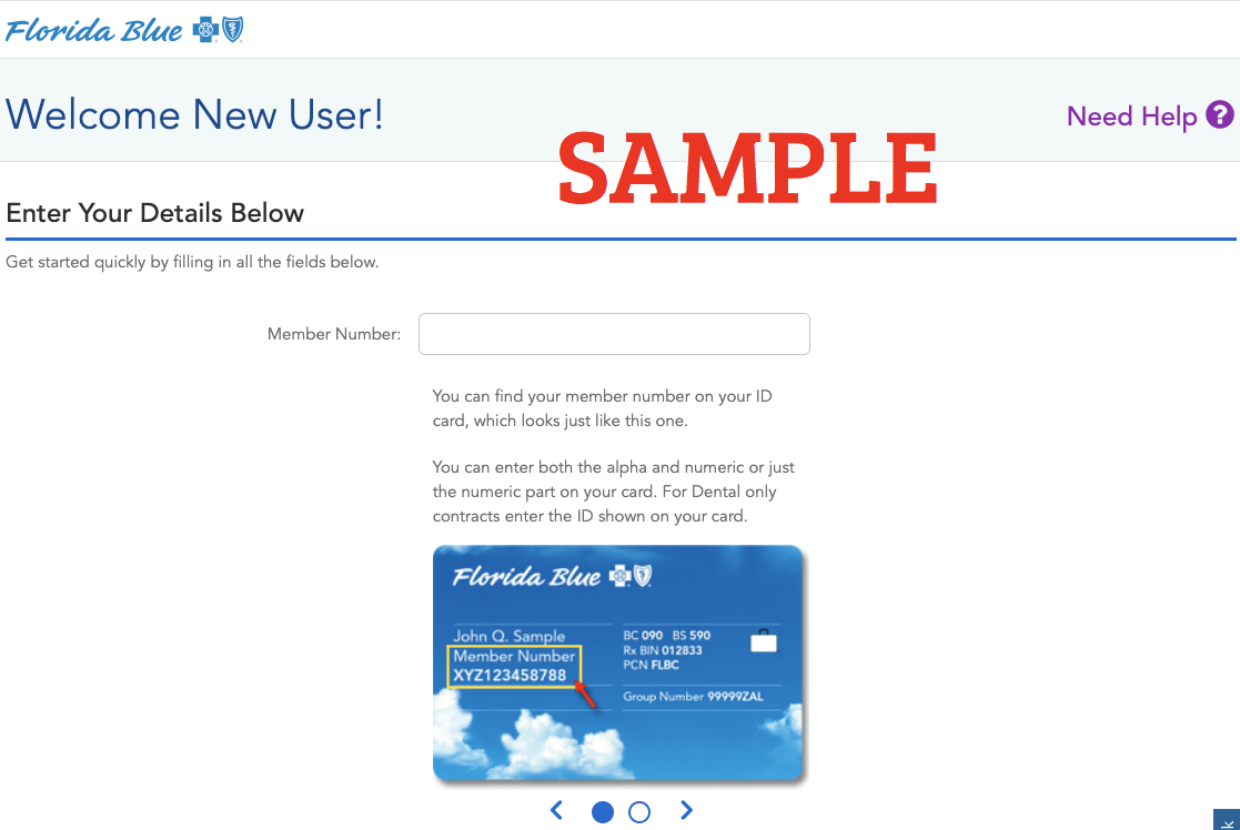 Florida Blue | Login / Register