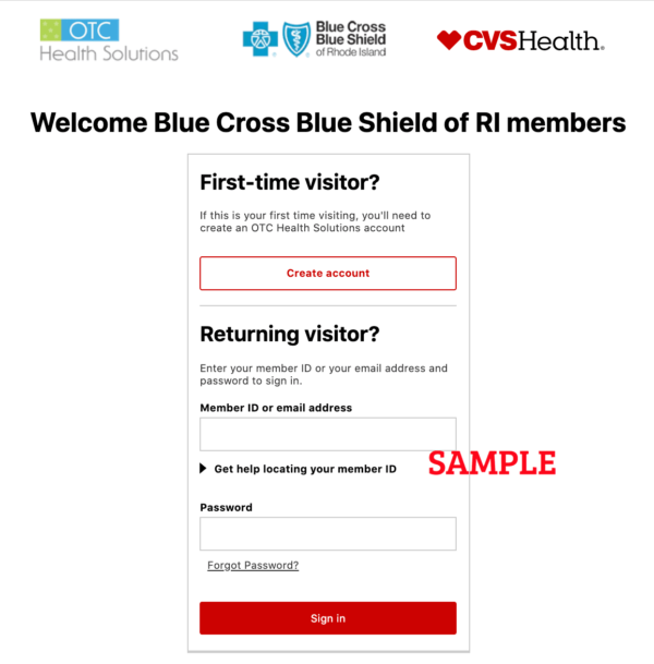 BCBSRI | Health Solutions | CVS OTCHS | Nations OTC