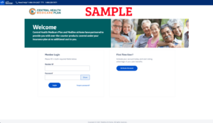 Central Health Plan | OTC | Over the Counter | Login