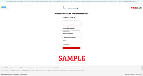 Absolute Total Care Medicare-Medicaid | OTCHS | CVS | Login | Medicare LLC