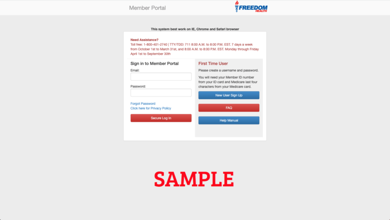 Freedom Health Medicare Advantage Plans | OTC | Login | Medicare LLC