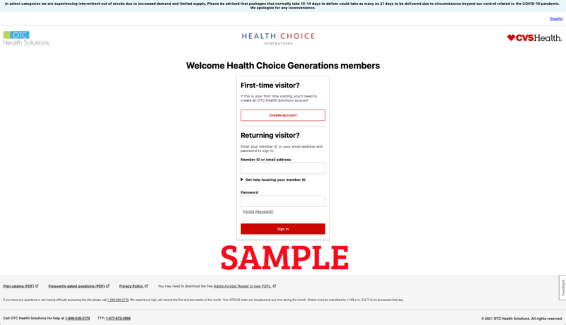 Steward Health Choice Generations | OTCHS | CVS | Login | Medicare LLC