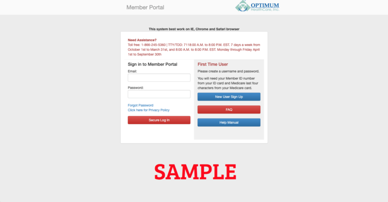 Optimum HealthCare Medicare | OTC | Over-the-Counter